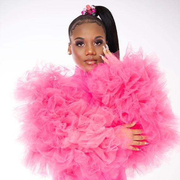 Dresses | Pink Fluffy Barbie Dress Size Sm | Poshmark